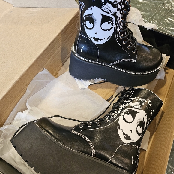 Dolls Kill | Shoes | Corpse Bride Boots Size 8 | Poshmark